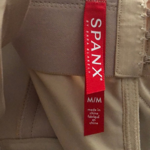 SPANX | Intimates & Sleepwear | Spanx Suit Me Fancy Plunge Lowback Mid ...